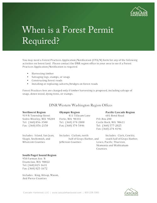 Product Sheets | Cascade Hardwood